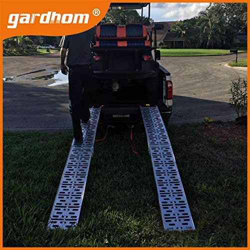 ATV Loading Ramps, gardhom 2 PC 1500 lbs Capacity 7.5' Aluminum Folding ...