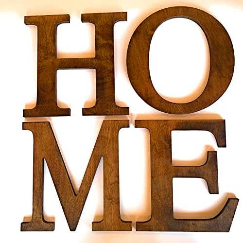 HOME Sign Large Wood Letter Cutouts | Pricepulse