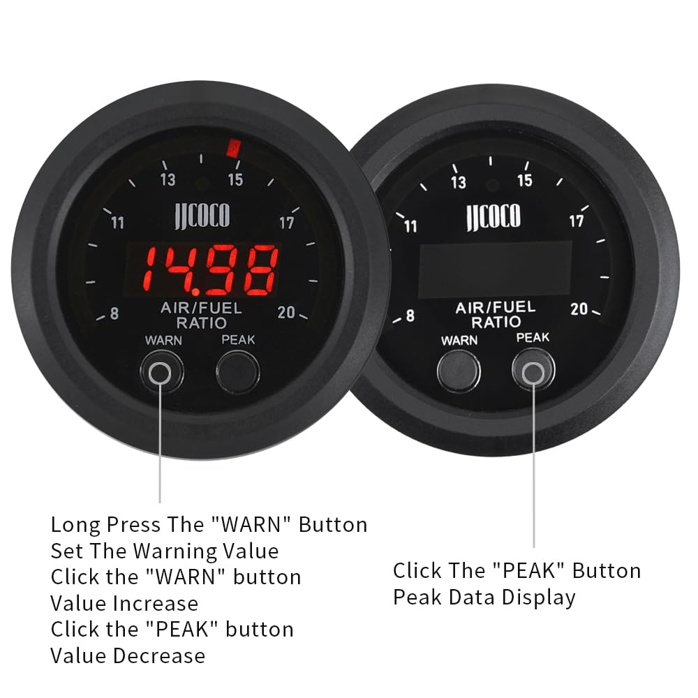 Mua Air/Fuel Ratio Gauge Kit with LSU 4.9 Sensor and Controller Box ...