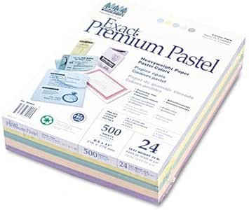 Amazon.com : Wausau Paper Exact Pastel Copy/Laser/Inkjet Paper, 24 lb ...