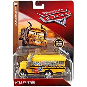 Amazon.com: Disney Cars 3 DieCast Deluxe Thunder Hollow Miss Fritter ...