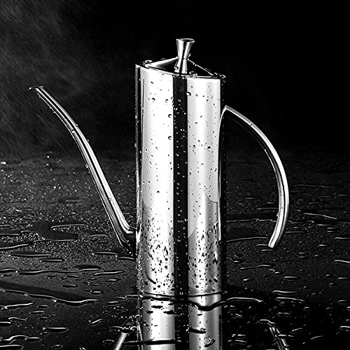 304 Stainless Steel Olive Oil Dispenser,Olive Oil Can Drizzler With ...