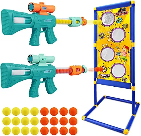 قیمت و خرید Shooting Game Toy for Boys - 2 Player Toy Foam Blaster Air ...