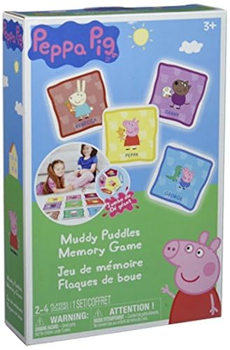 Peppa Pig Muddy Puddles Memory Board Game in Oman | Whizz Board Games