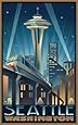 Amazon.com: Northwest Art Mall 11" x 17" Poster Seattle Center ...
