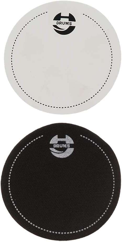 2 Pcs Bass Drumhead Pad Patch Drum Head Protector for Drum Player ...