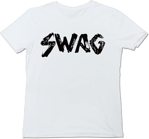 Swagger Logo Cool T-shirt White X-Large: Amazon.ca: Clothing & Accessories