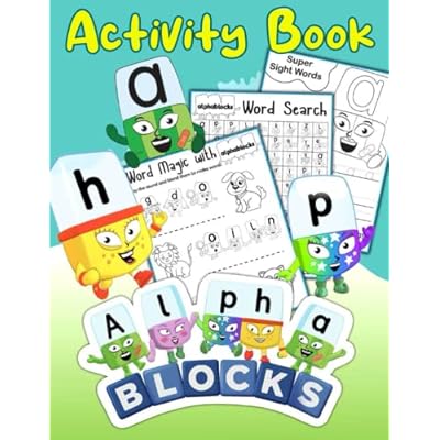 Alphablocks Activity Book: Practice Alphabet Work Philippines | Ubuy