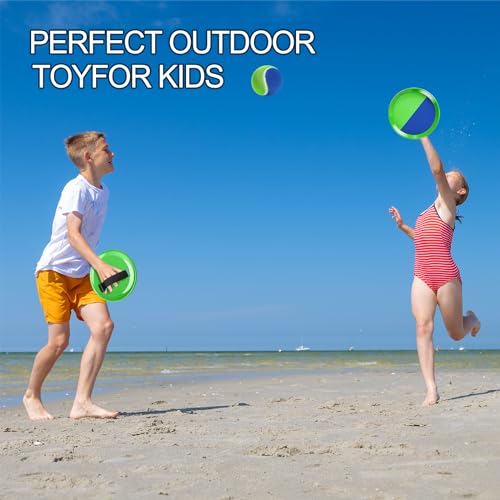 EPPO Velcro Ball and Catch Game Popular Toss Paddle Catch Ball Game ...