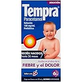 Tempra Fen Suspensión Infantil Fiebre, Dolor e Inflamación Sabor Fresa ...