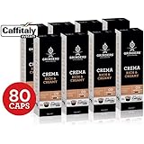 Grinders Coffee Caffitaly Compatible Capsules, 80 Espresso Capsules ...
