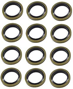 Amazon.com: labwork New 12mm Seals Fuel Line Sealing Washer for Cummins ...