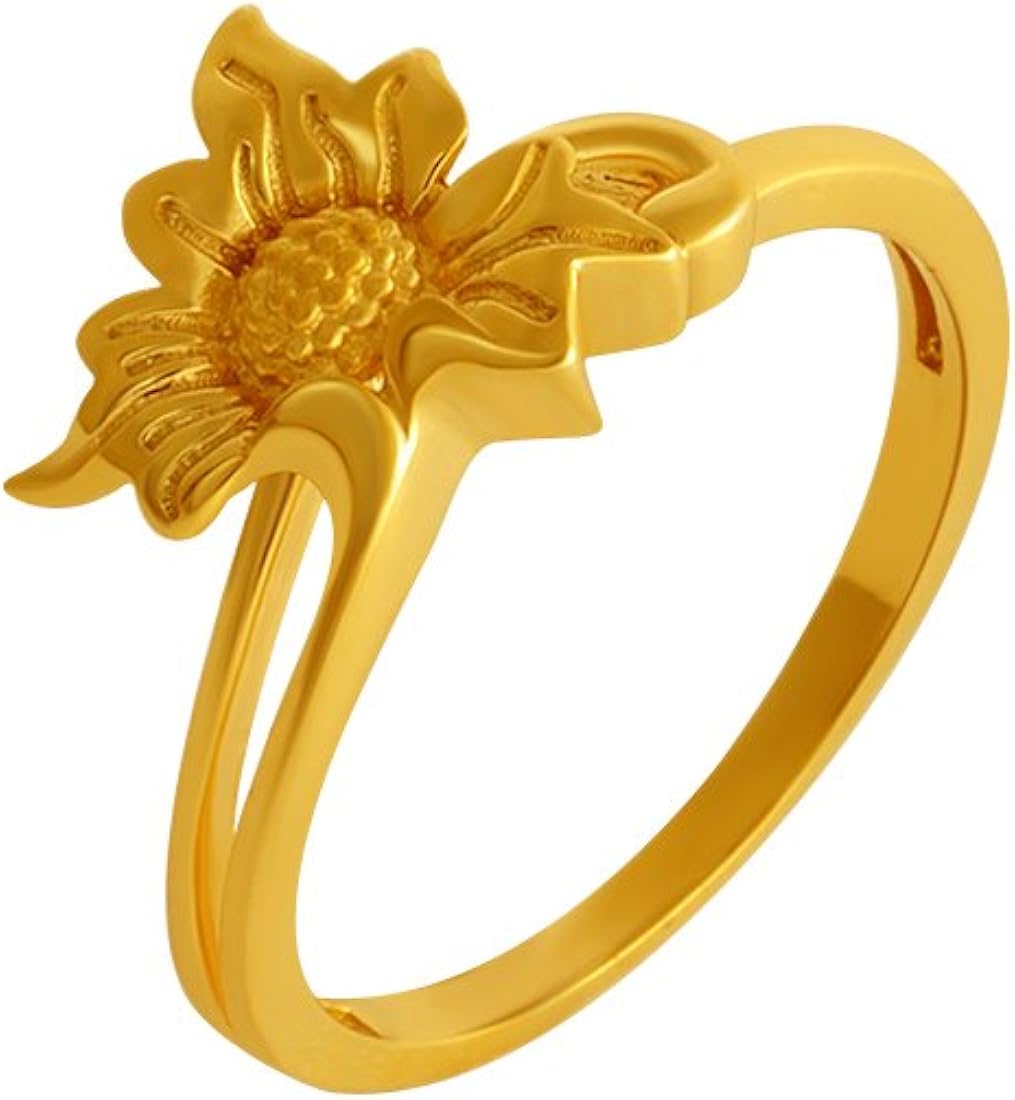 Buy P.C. Chandra Jewellers 10KT Yellow Gold Ring for Women at Amazon.in