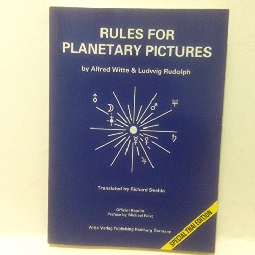 Rules For Planetary Pictures - Official Witte-Verlog reprint - "Special ...