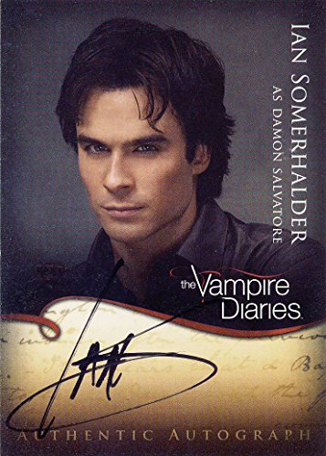 Buy Vampire Diaries Season 1 Trading Cards A3 Ian Somerhalder Autograph ...