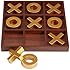 Amazon.com: WE Games Tic-tac-toe Wooden Board Game: Toys & Games