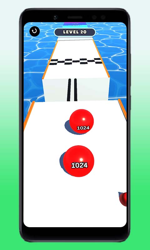 Ball Run 2048 Rolling 3D - Color Ball Roll Match Puzzle Game:Amazon.com ...