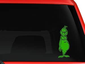 Amazon.com: Art's Grinch Character car truck laptop macbook window ...