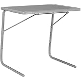 Amazon.com: Table-Mate XL Plus TV Tray Table - Folding TV Dinner Table ...