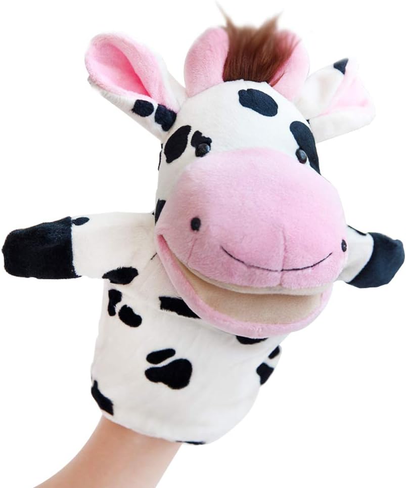 Hand Puppets Jungle Animal Friends with Working Mouth for Imaginative ...