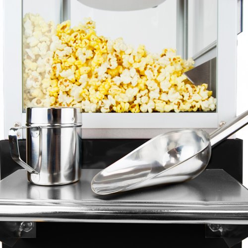 FunTime Sideshow Popper 8-Ounce Hot Oil Popcorn Machine with Cart ...