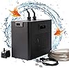 Ezcasch Aquarium Chiller, 42gal 1/10 HP Water Chillers, Hydroponic ...