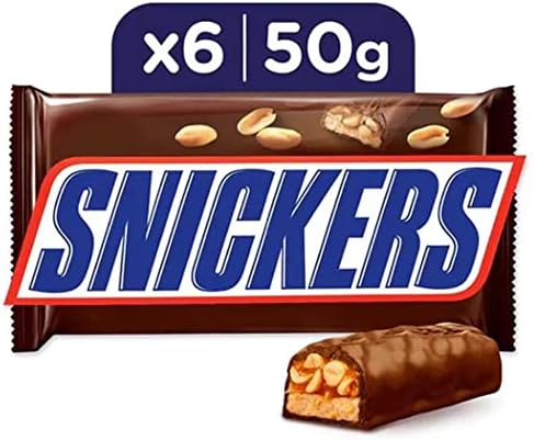 سعر Snickers chocolate - 6 x 50 Gm فى الامارات | بواسطة امازون الامارات ...