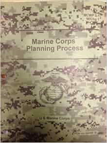 Marine Corps Planning Process: Amazon.com: Books