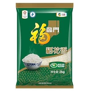 Amazon.com : WuChang DaoHuaXiang, Super Premium Medium Grain Rice, 4 ...