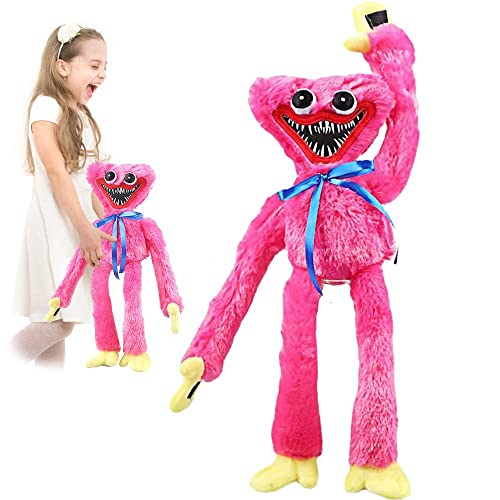 Poppy Playtime Huggy Wuggys Plush Toy,15.8in Pink Huggy Wuggy Kissy ...