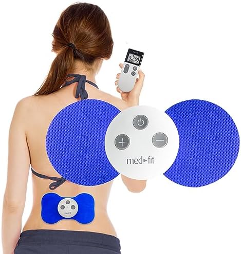 Med-Fit Wireless Rechargeable Mini TENS & EMS Machine - Muscle ...
