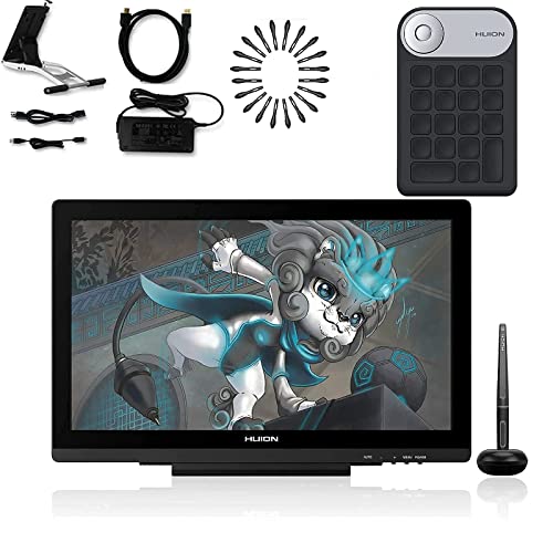 HUION KAMVAS 20 Graphics Drawing Monitor 19.5inch Pen Display Tablet ...