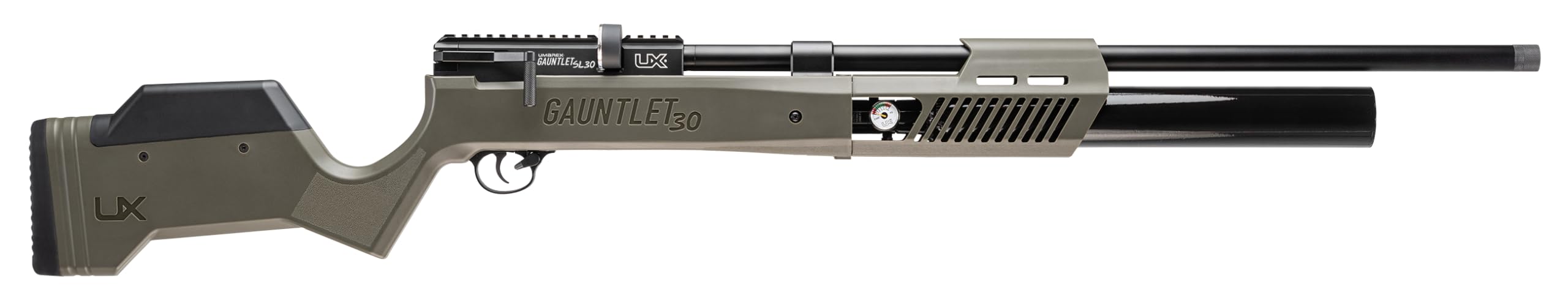 Umarex Gauntlet SL30 PCP Pellet Gun Air Rifle with Side Lever Cocking ...