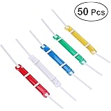25 Pcs Assorted Color Plastic Two-Piece Paper File Document Fasteners ...