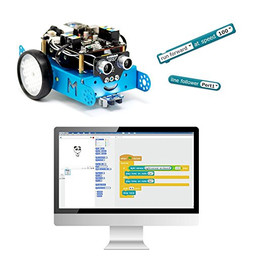 Makeblock mBot Robot Kit, Robotics for Kids Ages 8-12 Learn to Code with Scratch & Arduino, STEM ...