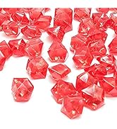 Amazon.com: DomeStar Clear Fake Ice Cubes, 20 PCS 0.8" Plastic Ice ...