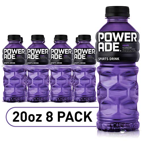 POWERADE, Electrolyte Enhanced Sports Drinks w/ vitamins, Grape, 20 fl ...
