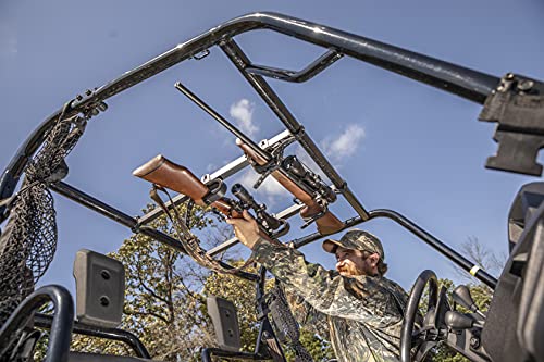 Kolpin UTV Overhead in-CAB Gun & Bow Rack (20079), Black | Pricepulse