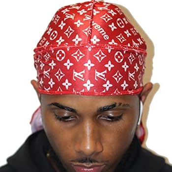 Red Lv Supreme Durag | semashow.com