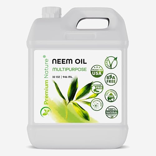 Organic Neem Oil for Skin and Hair Need Oil 100% Pure Cold Pressed for ...