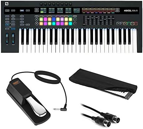 Novation SL MkIII 49-Note MIDI and CV Keyboard Controller/Sequencer ...