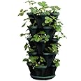 Amazon.com: Mr. Stacky 1305-HG 5-Tier Stackable Strawberry, Herb ...