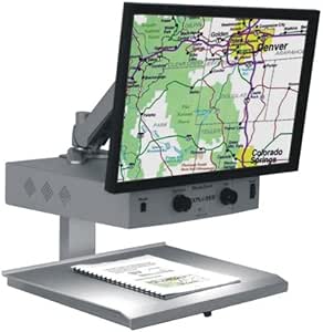 Amazon.com: Explorer Classic LCD CCTV Magnifier-3.0x-57x -19in: Health ...