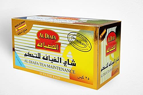 سعر AL DIAFA Tea Mainteance Slimming Sachets, 25 X 1.6g - Pack of 1 فى ...