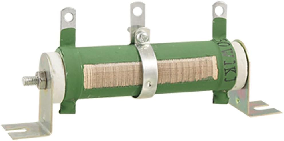 Amazon.com: Aexit 30W 1K Fixed Resistors Ohm Ceramic Tube Adjustable ...