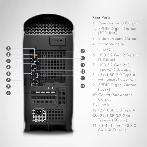 DELL Alienware Aurora R15 Gaming Desktop, 13th Gen Intel Core I7 ...