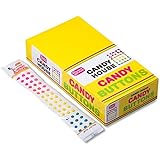 Amazon.com : Necco Wrapped Candy Buttons, 0.5-Ounce Units (Pack of 24 ...