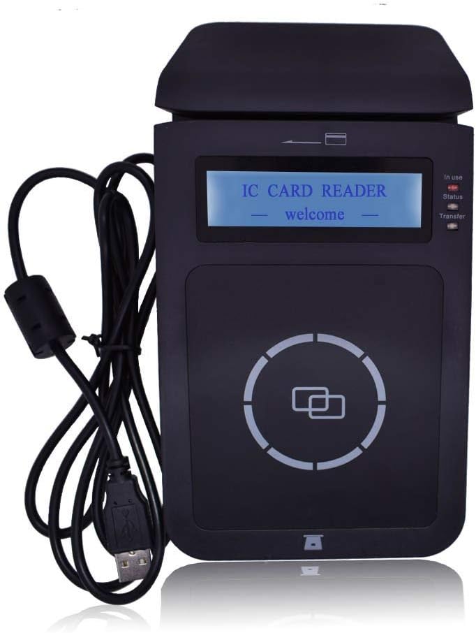 RFID Lecteur de carte NFC Reader/Contact Type Smart sans contact Reader ...