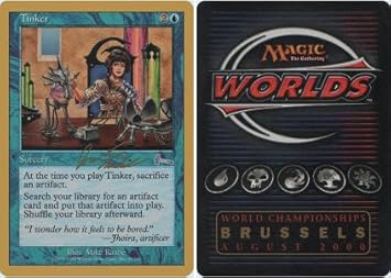 Amazon.com: Magic The Gathering - Tinker - World Championship Deck ...