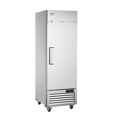 VEVOR Commercial Freezer 19.32 Cu.ft, Reach In 27" W Upright Freezer ...